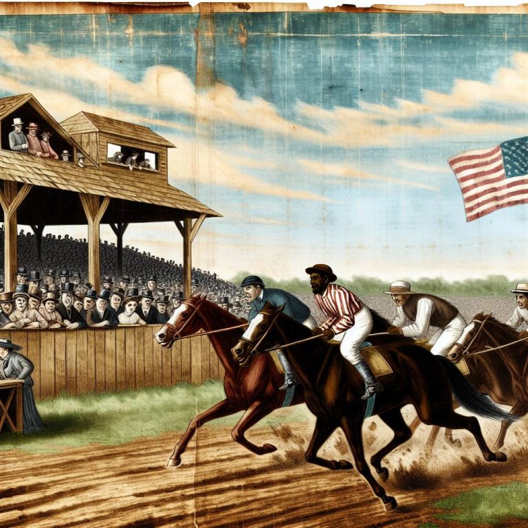 The history of horse racing in the United States.