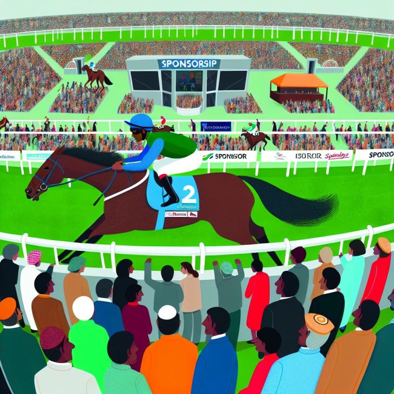 The role of sponsorship in horse racing.